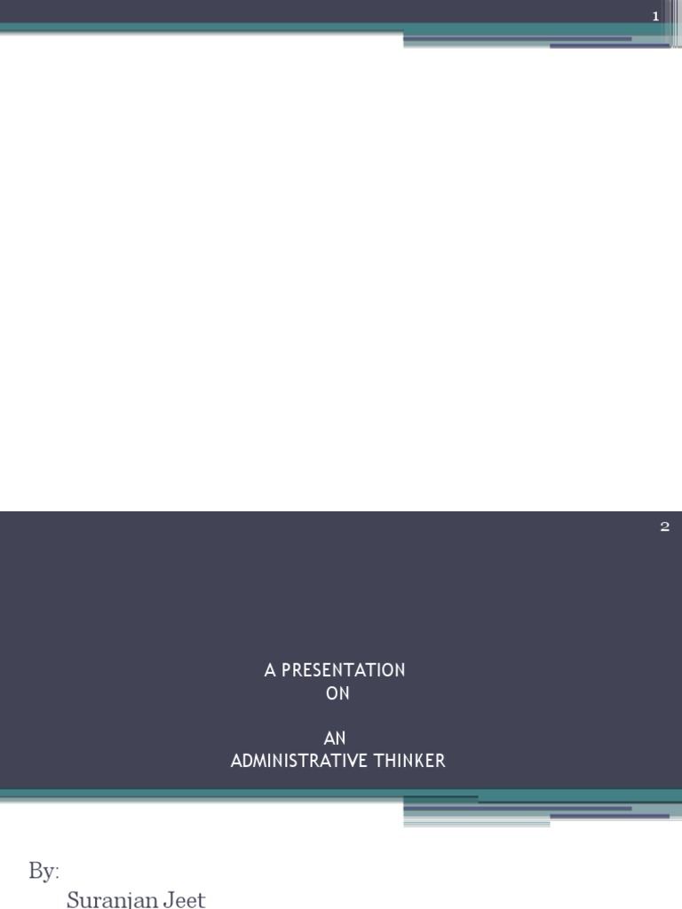 An Overview of Herbert Simon's Contributions to Administrative Theory ...