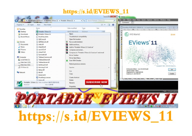 Portable EViews 11 Full Version | PDF
