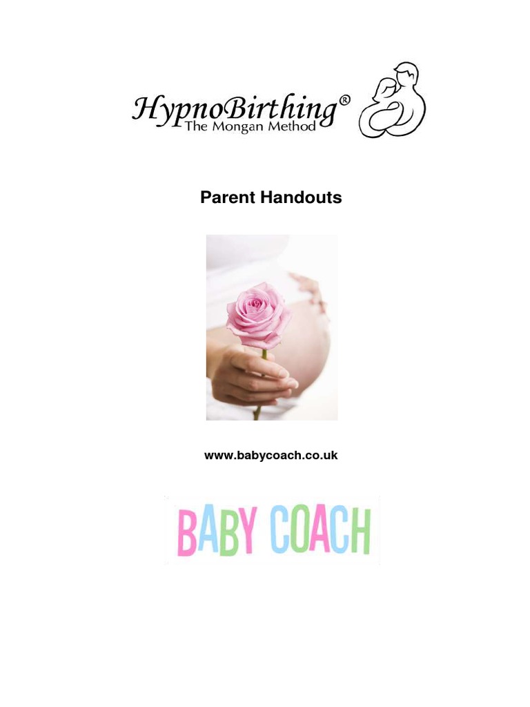 Hypnobirthing The Mongan Method Parent Manual v2 | PDF | Hypnotherapy ...