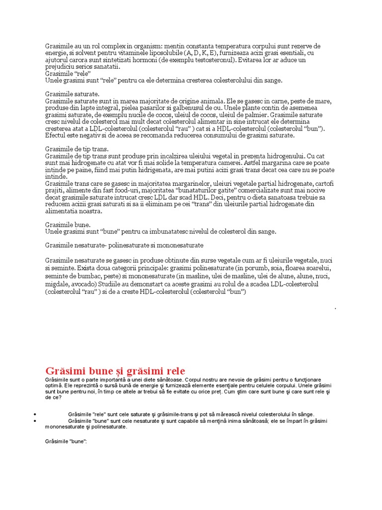 Grasimi Chimie | PDF