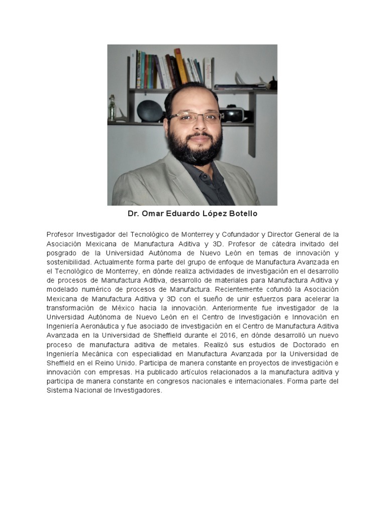 00 DR Omar Eduardo Lopez Botello | PDF