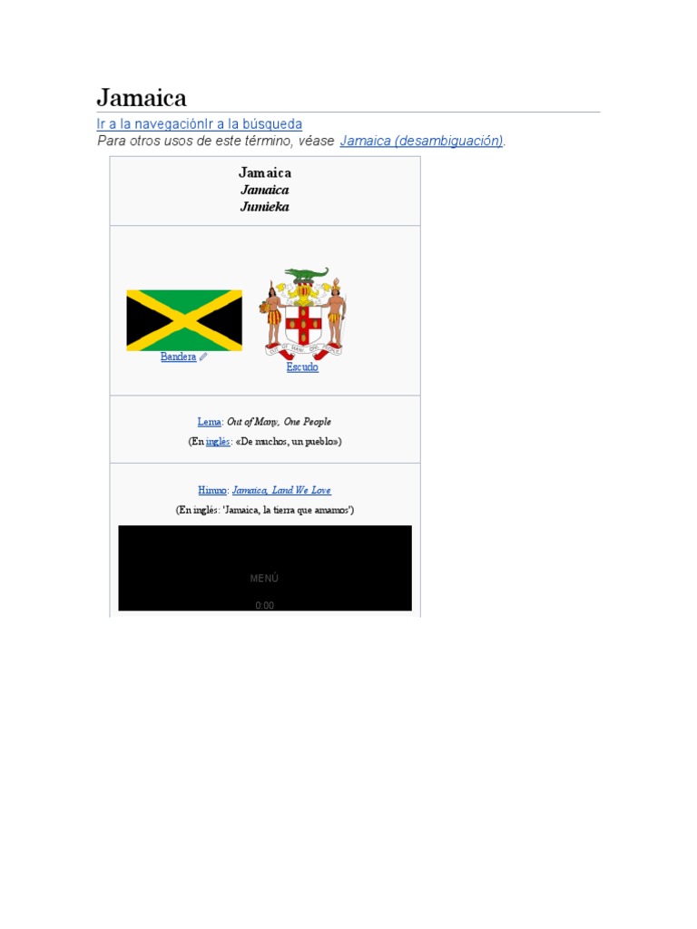 Jamaica 4 | PDF | Jamaica