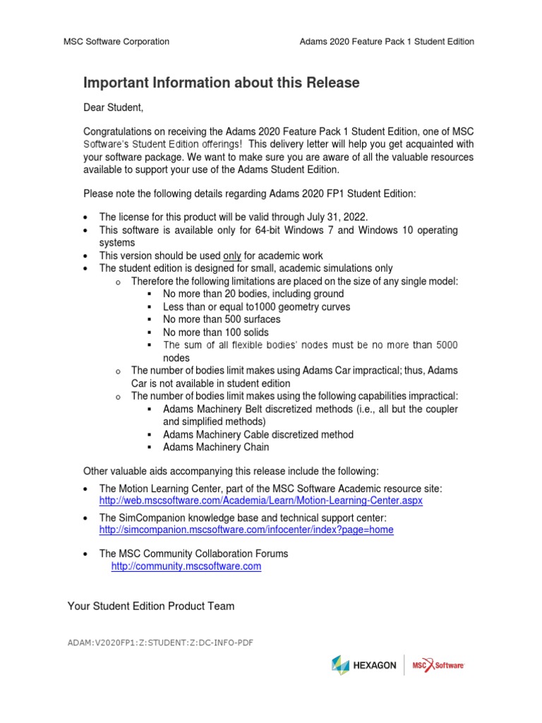 Adams Se 2020 Fp1 Doc Pid | PDF