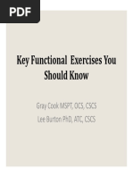 Functional Movement Screen Score Sheet | PDF