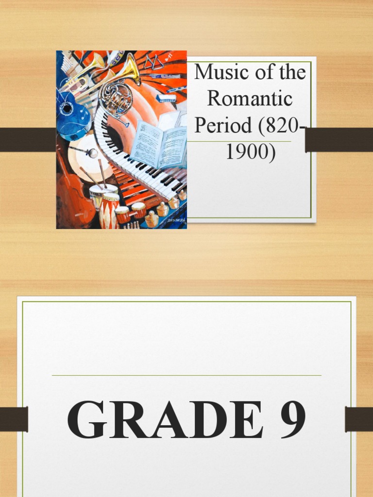 Music in The Romantic Era | PDF | Composers | Romanticism