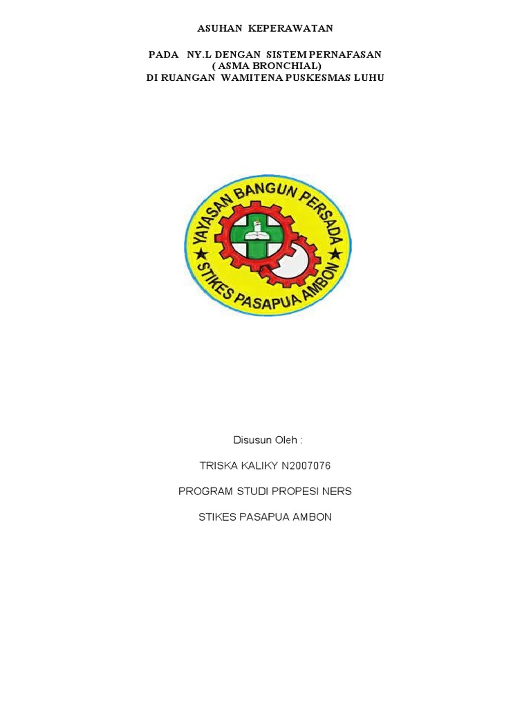 Askep Asma KMB | PDF | Sains & Matematika