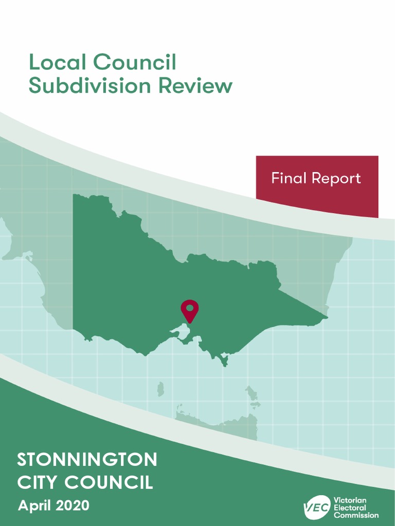 Final Report - Stonnington City Council - Subdivision Reviews 2020 - 15 ...