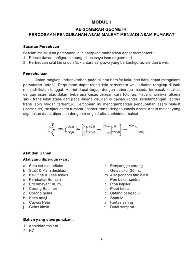 Modul Kimia Organik II | PDF