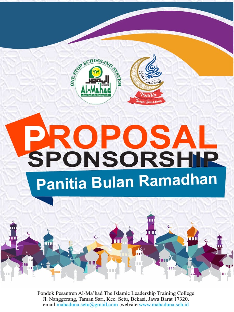 Proposal Sponsorship Ramadhan 1443 H | PDF