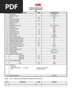 2000KVA Transformer Data Sheet | PDF | Transformer | Physical Quantities