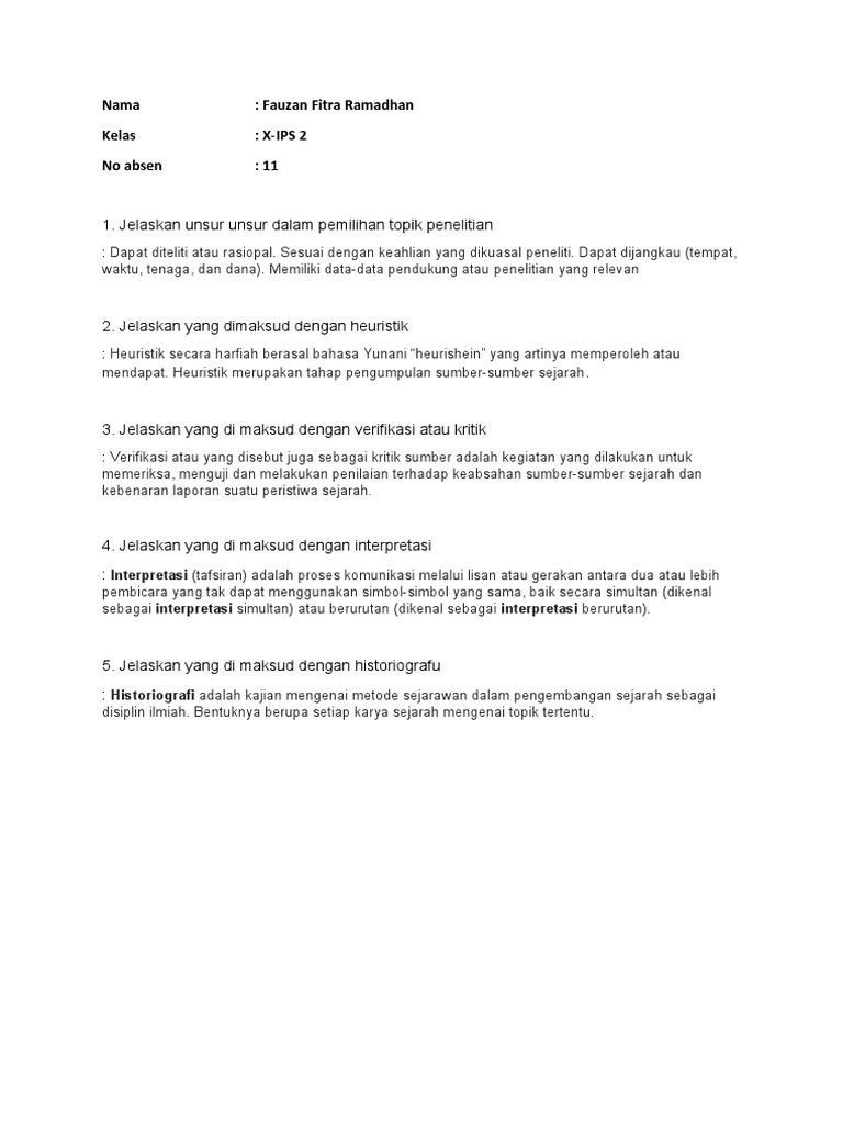 Penelitian Sejarah Pdf