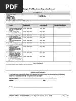 Waterproofing Inspection Report | PDF