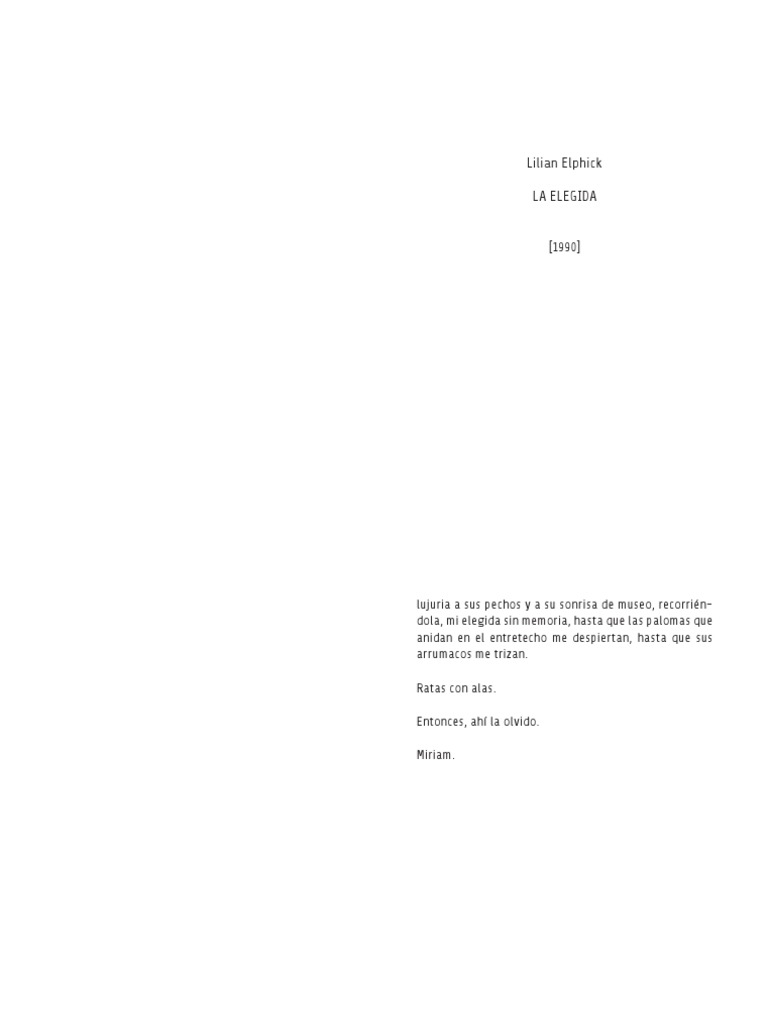 8 - La Elegida | PDF