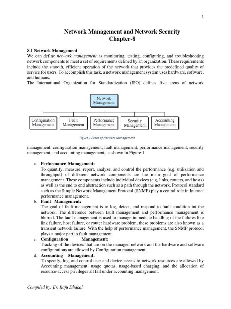 Chapter 8 Network Management and Network Security | PDF | Cryptography | Encryption