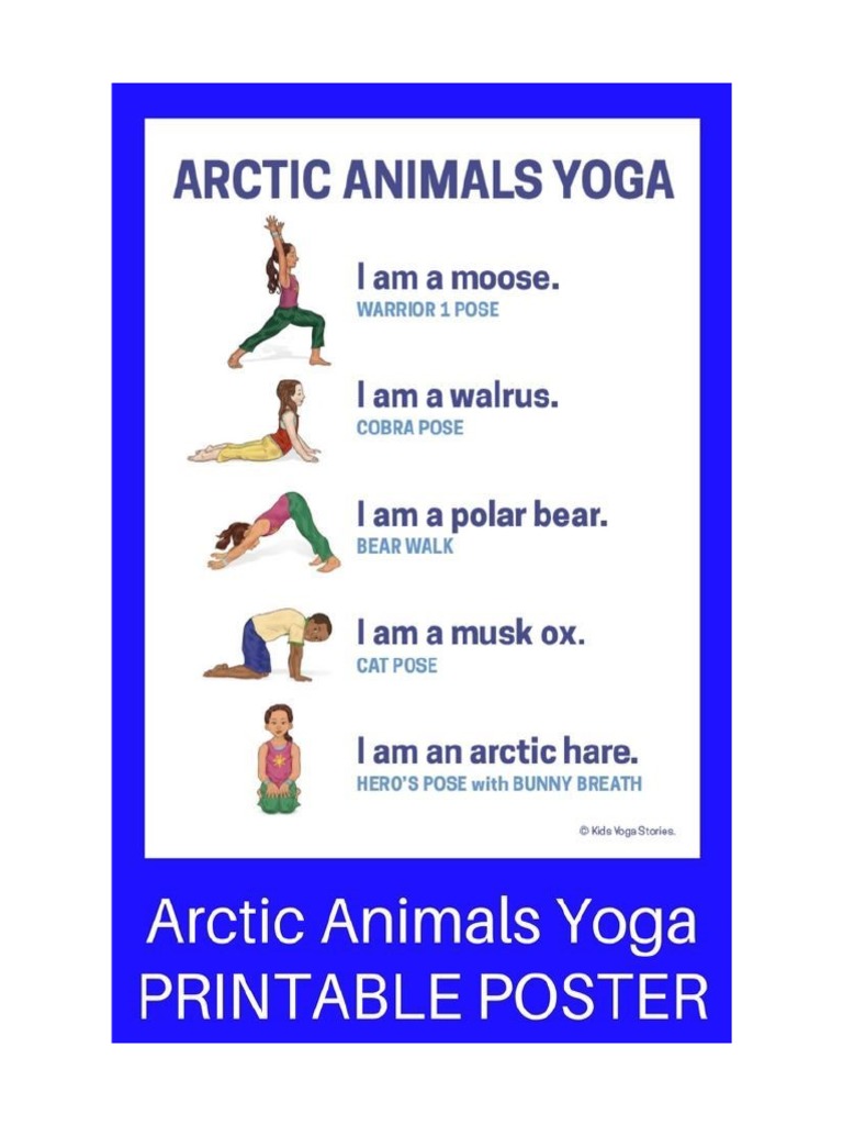Arctic Animals Yoga | PDF