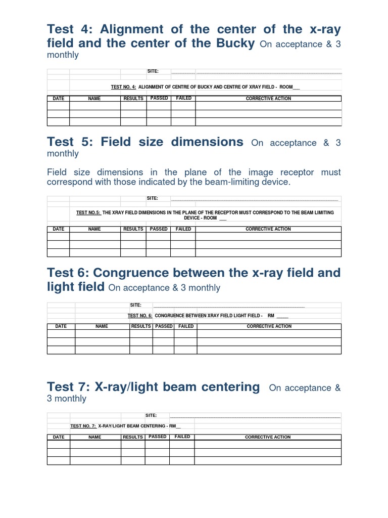 X-Ray and Light Field Alignment Tests | PDF | X Ray | Electrodynamics