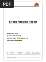 Sample Pipe Stress Report | PDF | Stress (Mechanics) | Stress–Strain ...