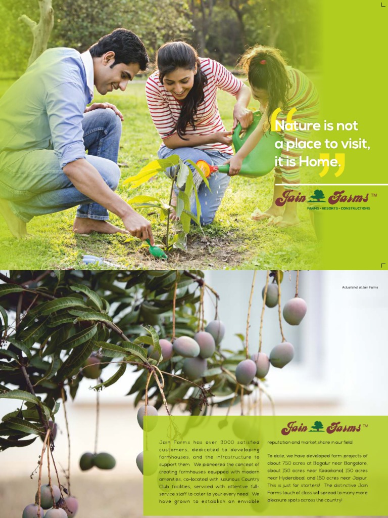 Jain Farms Brochure | PDF