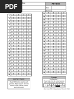 Multiple-Choice Answer Sheet For 10 IGCSE | PDF | Tests | Standardized ...