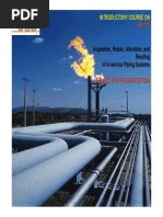 API 570 Piping Inspection | PDF | Corrosion | Pipeline Transport