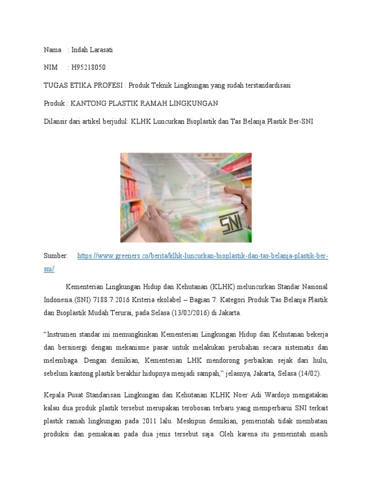 Indah Larasati-H95218050-SNI | PDF