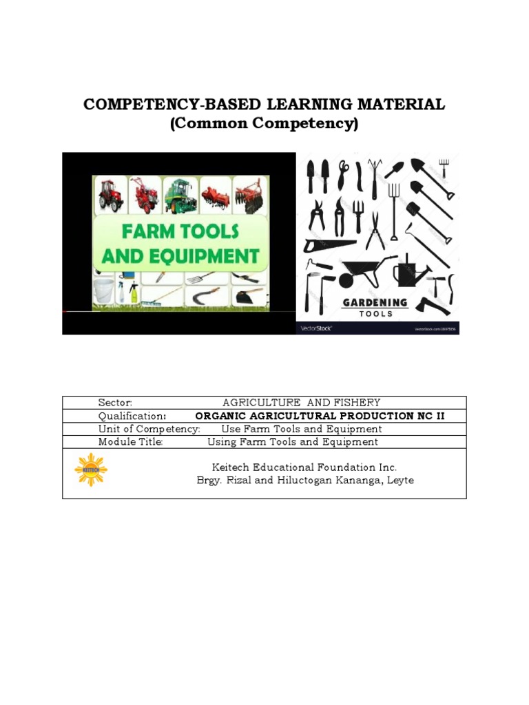 Use Farm Tools and Equipment | PDF | Trailer (Vehicle) | Domestic Pig