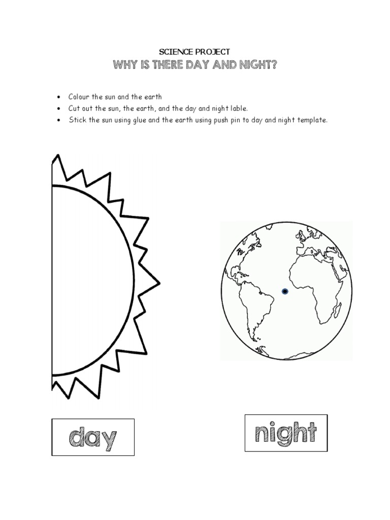 Science Project Day and Night | PDF