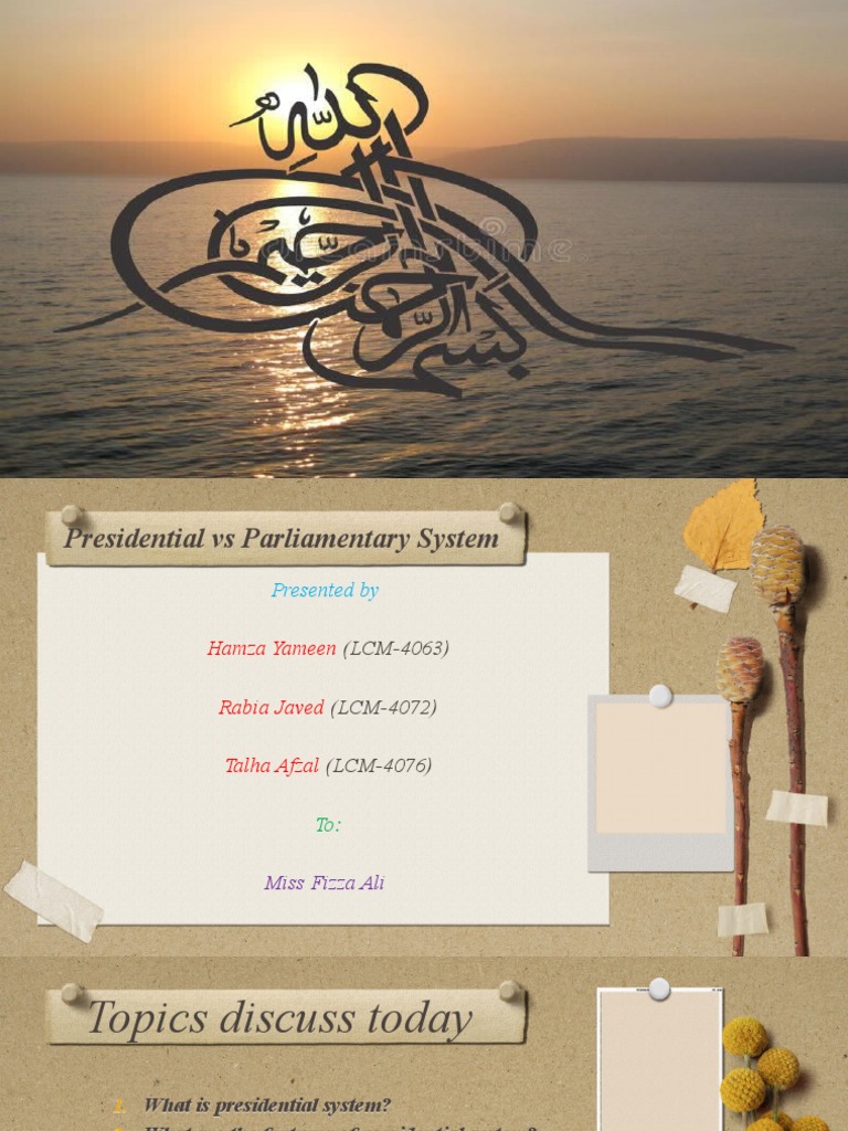 Group Presentation (PAK STUDIES) 1 | PDF | Legislature | Separation Of ...