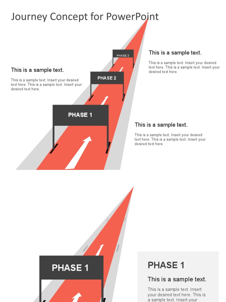 PowerPoint Journey Concept Template | PDF | Computers