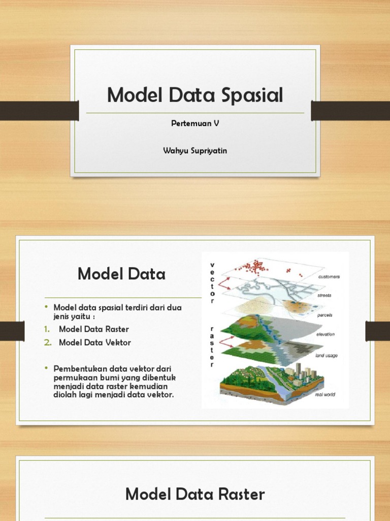 Model Data Spasial: Kelebihan dan Kekurangan Raster dan Vektor | PDF