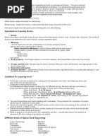 Q3 Module1 G10 COOKERY | PDF | Stock (Food) | Soup