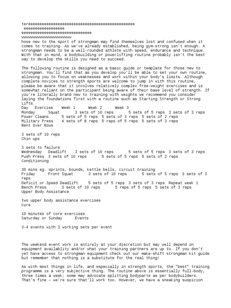 Body Recomp Training | PDF | Kettlebell | Management Of Obesity