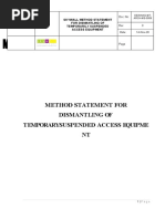 Method Statement For The Loading, Unloading and Shifting of Material | PDF | Crane (Machine ...