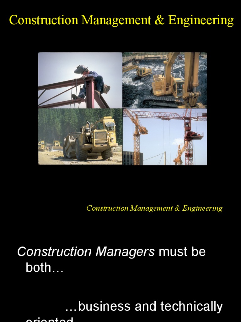 2 - Construction Engineering and Management | PDF | Construction ...