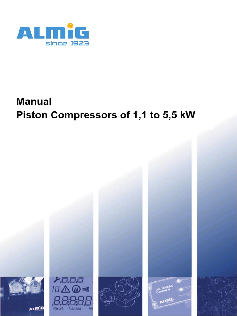 Almig Pistons 'A' Range Operating Manual | PDF | Valve | Switch