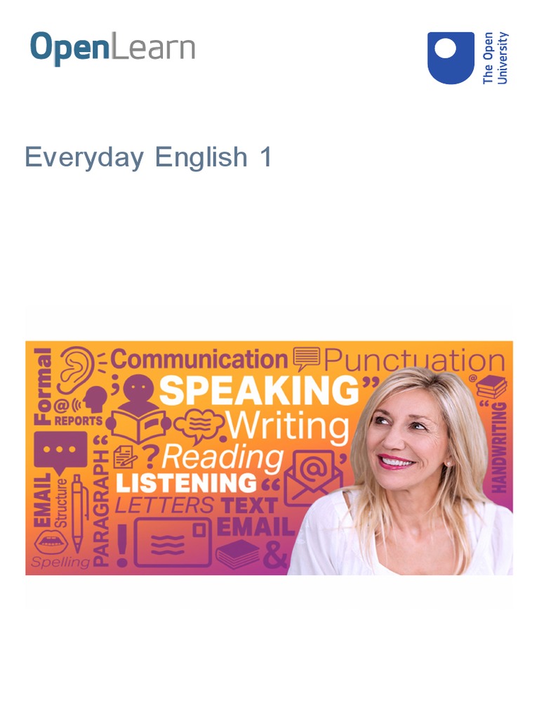 Everyday English 1 Printable | PDF | Body Language | Speed Reading