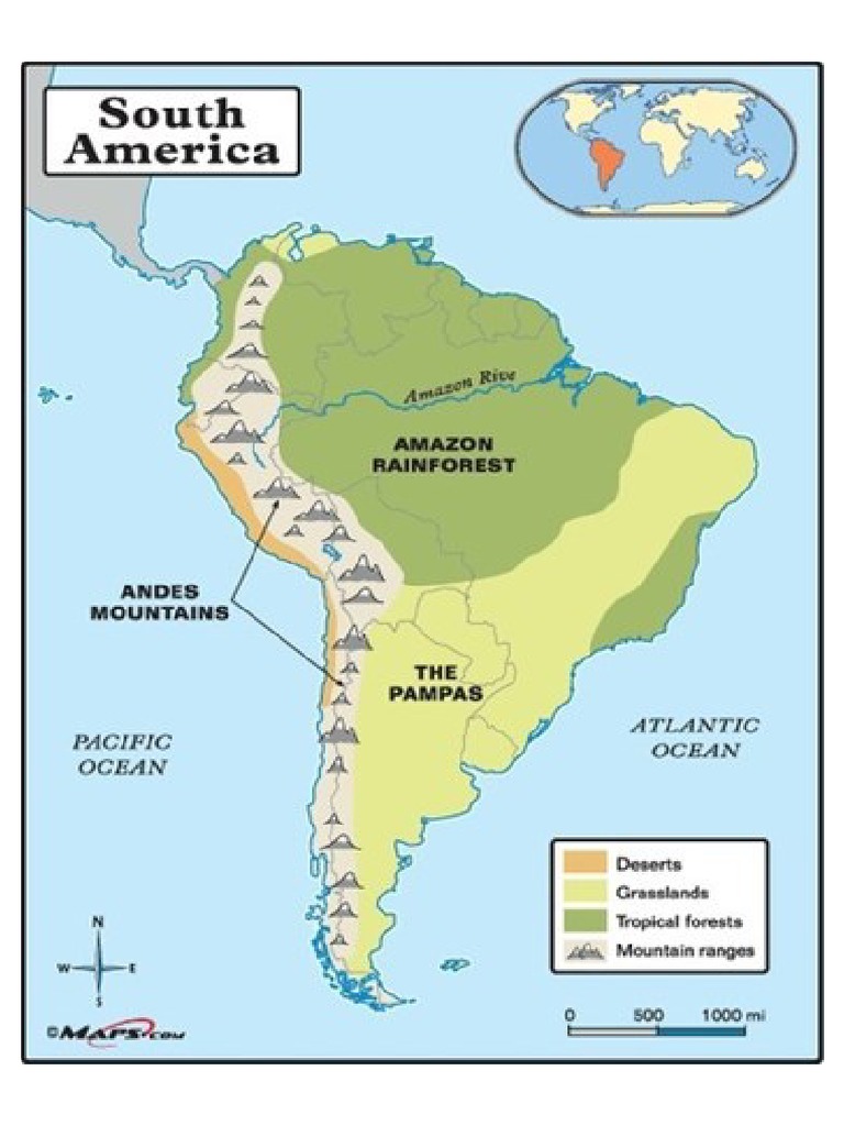 Andes Map | PDF