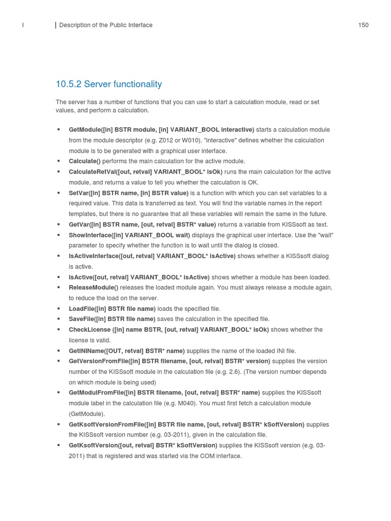 150 Manualmanual Kisssoft | Download Free PDF | Filename | Subroutine