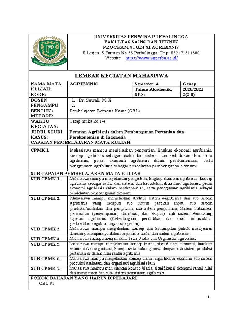 Panduan Penyusunan Tugas LKM-CBL | PDF | Ilmu Sosial | Seni