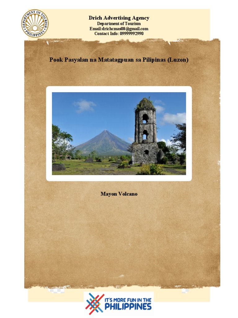 Pook Pasyalan Na Matatagpuan Sa Pilipinas | PDF