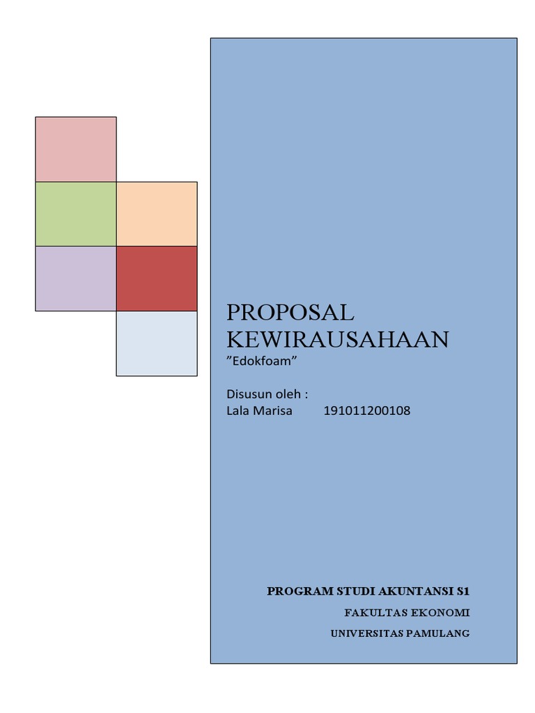 Proposal Kwu | PDF