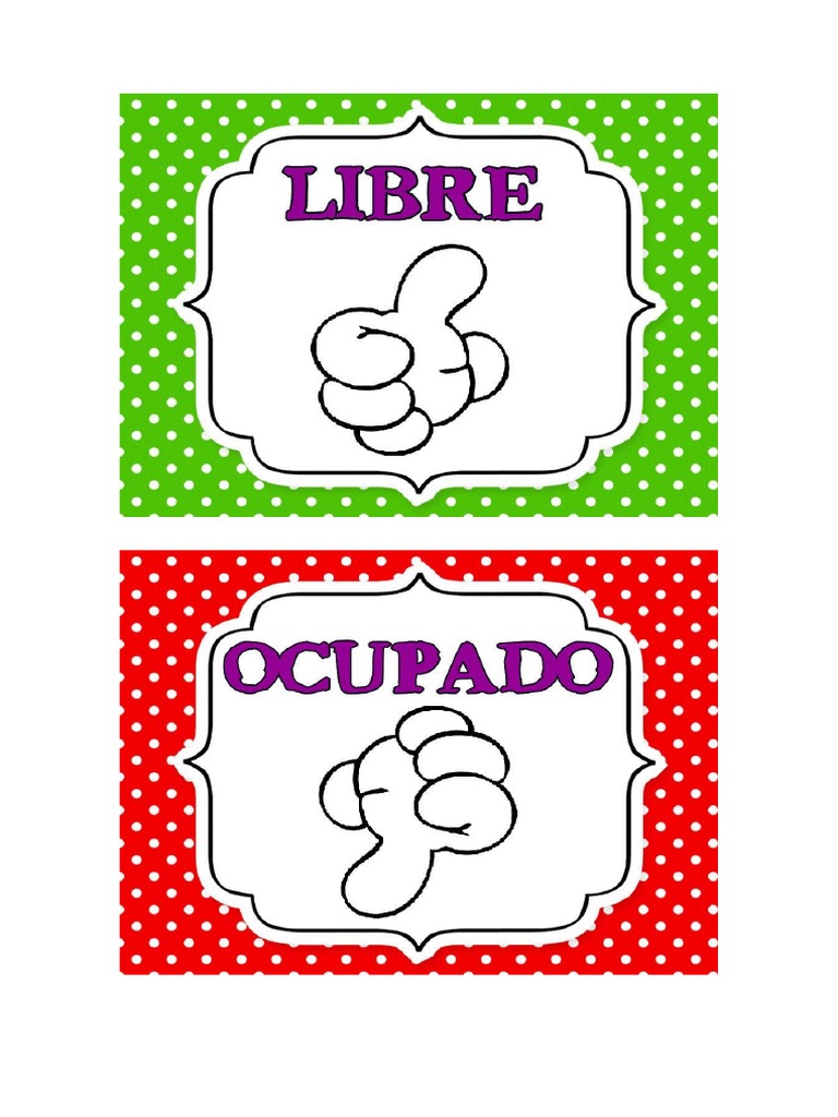 Libre Ocupado | PDF