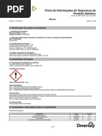 FDS DGN - #013 Desengraxante Industrial - Multilimp | PDF | Águas residuais | Química