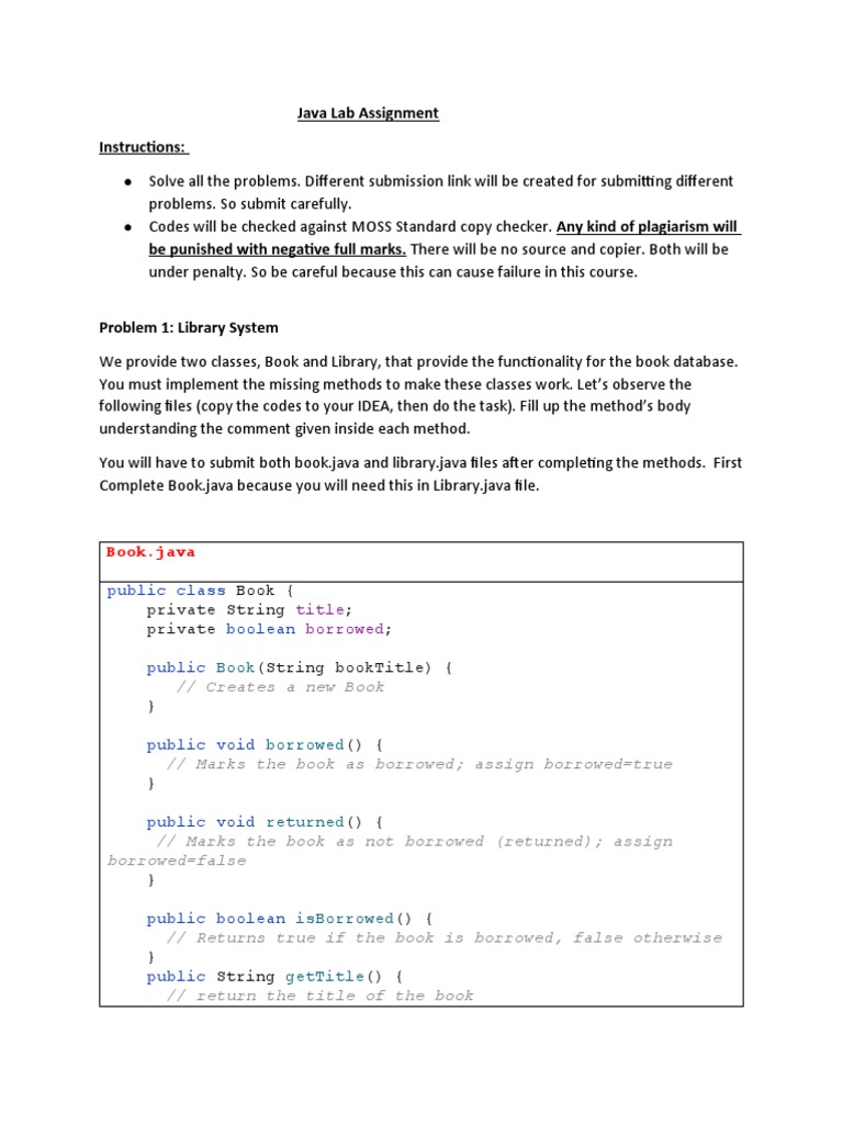 Java Lab Assignment Pdf Queue Abstract Data Type Computer Programming