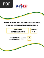 General Mathematics: Quarter 2 - Module 1: Introduction To Simple and Compound Interest | PDF ...