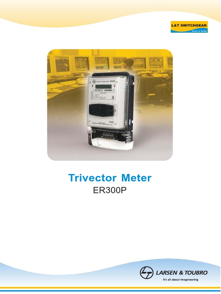 Lampt Trivector Meter Er300p - Compress | PDF | Electrical Engineering ...
