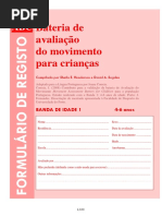 Protocolo de Observação Psicomotora Pop-Tt | PDF | Desenho