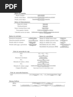Formulas de Contabilidad | PDF