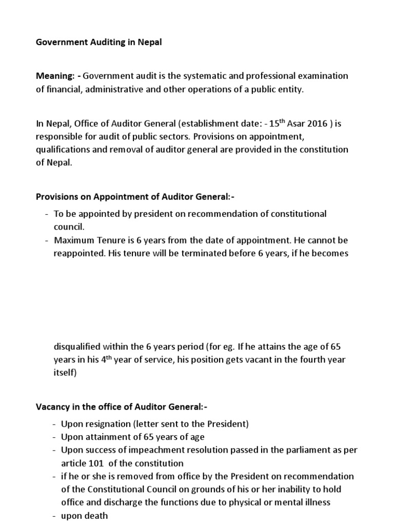 Govt Auditing | PDF | Financial Audit | Audit