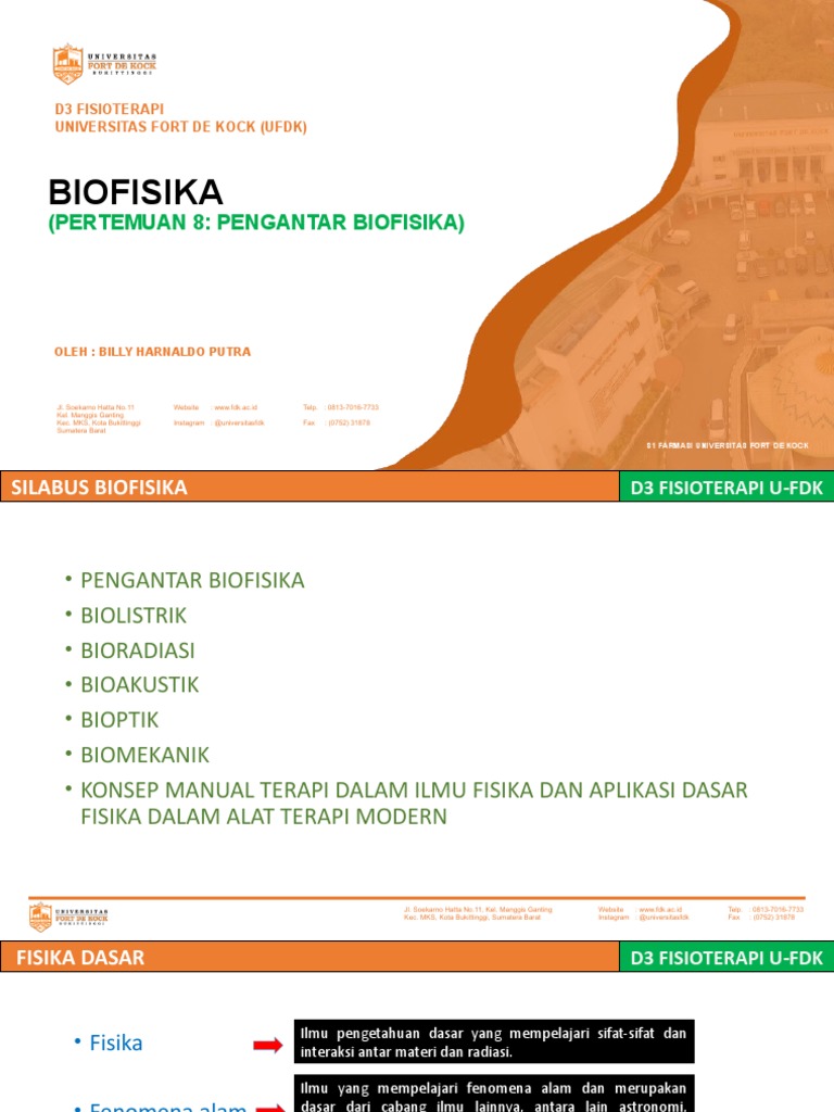 BIOFISIKA | PDF | Sains & Matematika